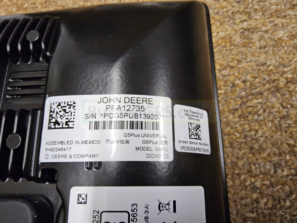 John Deere G5 Plus *ESSENTIALS* Universal Display For Sale – Buy Sell GPS