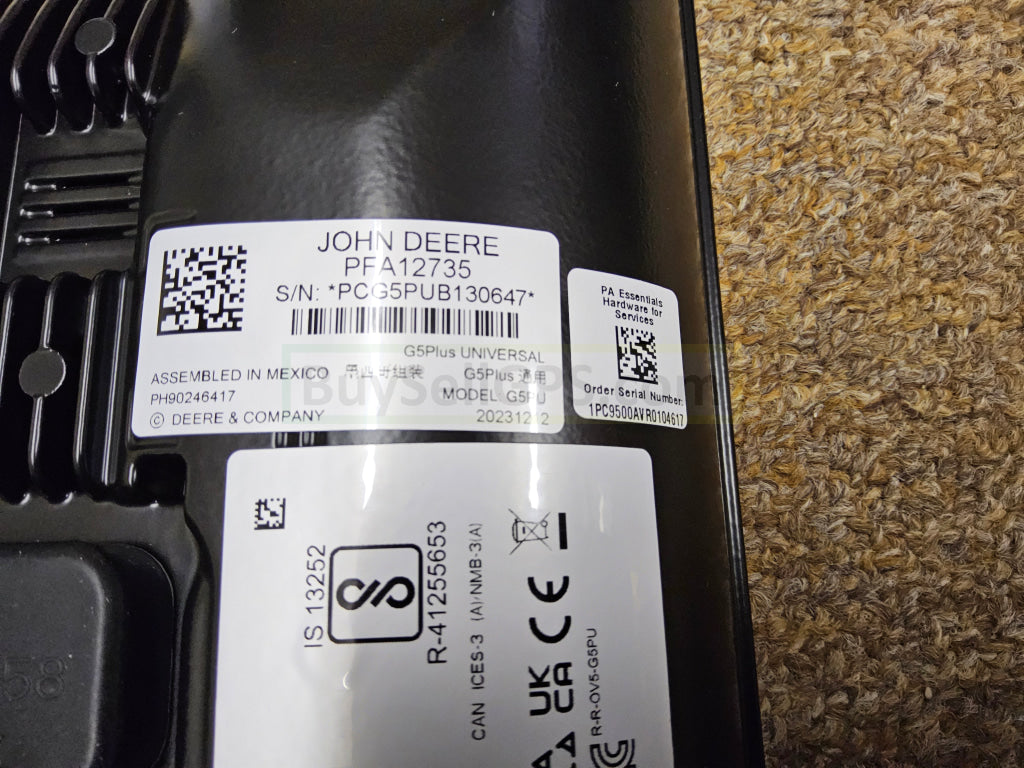 John Deere G5 Plus *ESSENTIALS* Universal Display For Sale – Buy Sell GPS