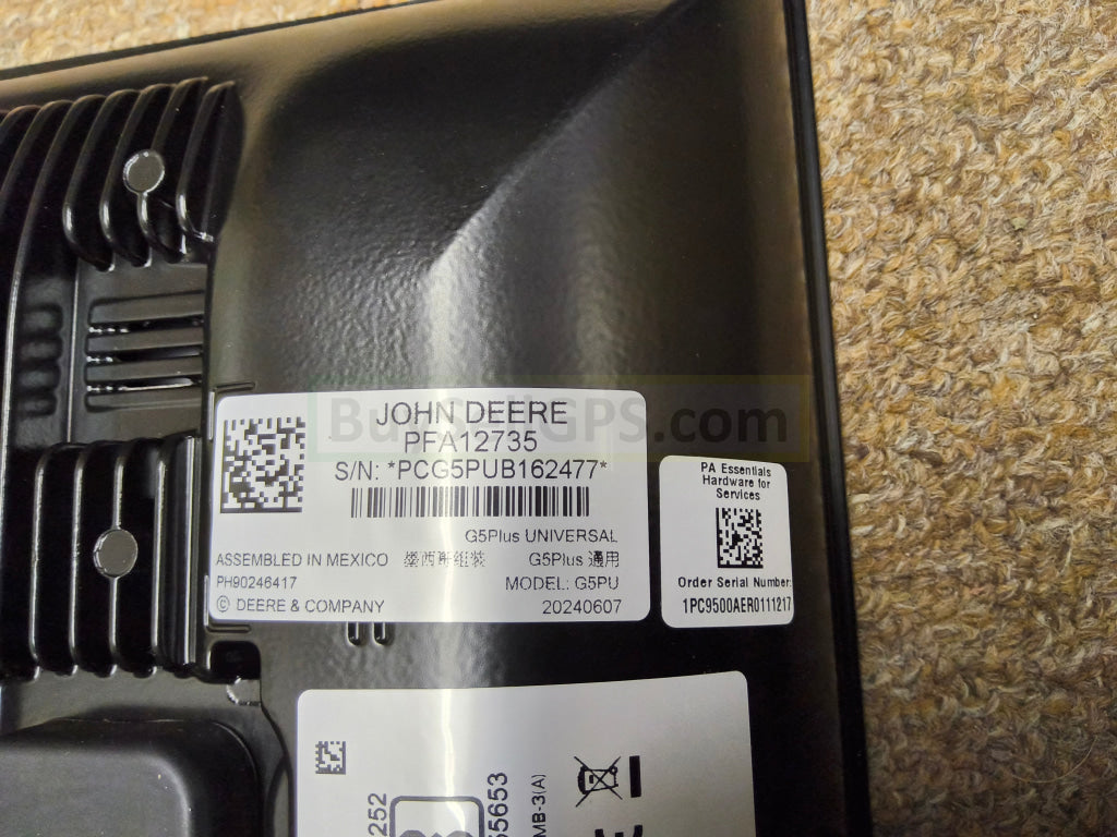John Deere G5 Plus *ESSENTIALS* Universal Display For Sale – Buy Sell GPS