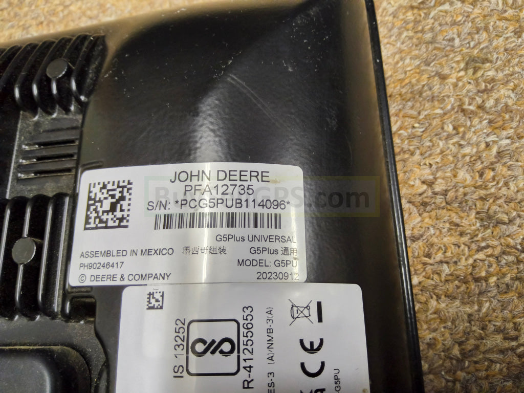 John Deere G5 Plus Universal Display with Permanent Activations – Buy ...