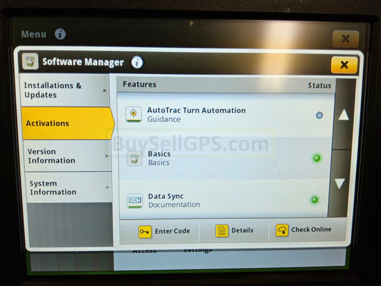 John Deere Gen 4 4640 Universal Displays For Sale – Buy Sell GPS