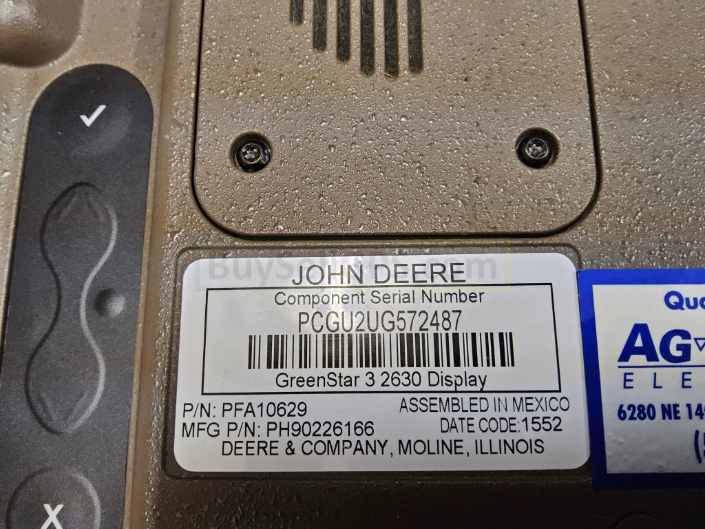 John Deere GreenStar™ GS3 2630 Display Monitor For Sale – Buy Sell GPS