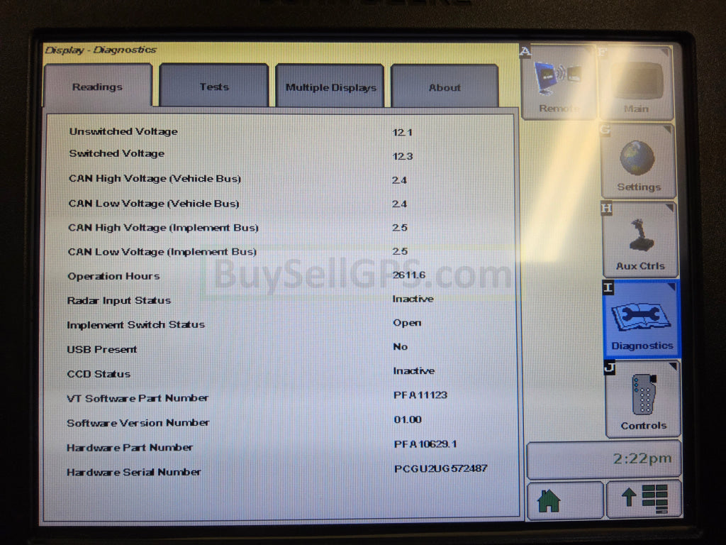 John Deere GreenStar™ GS3 2630 Display Monitor For Sale – Buy Sell GPS