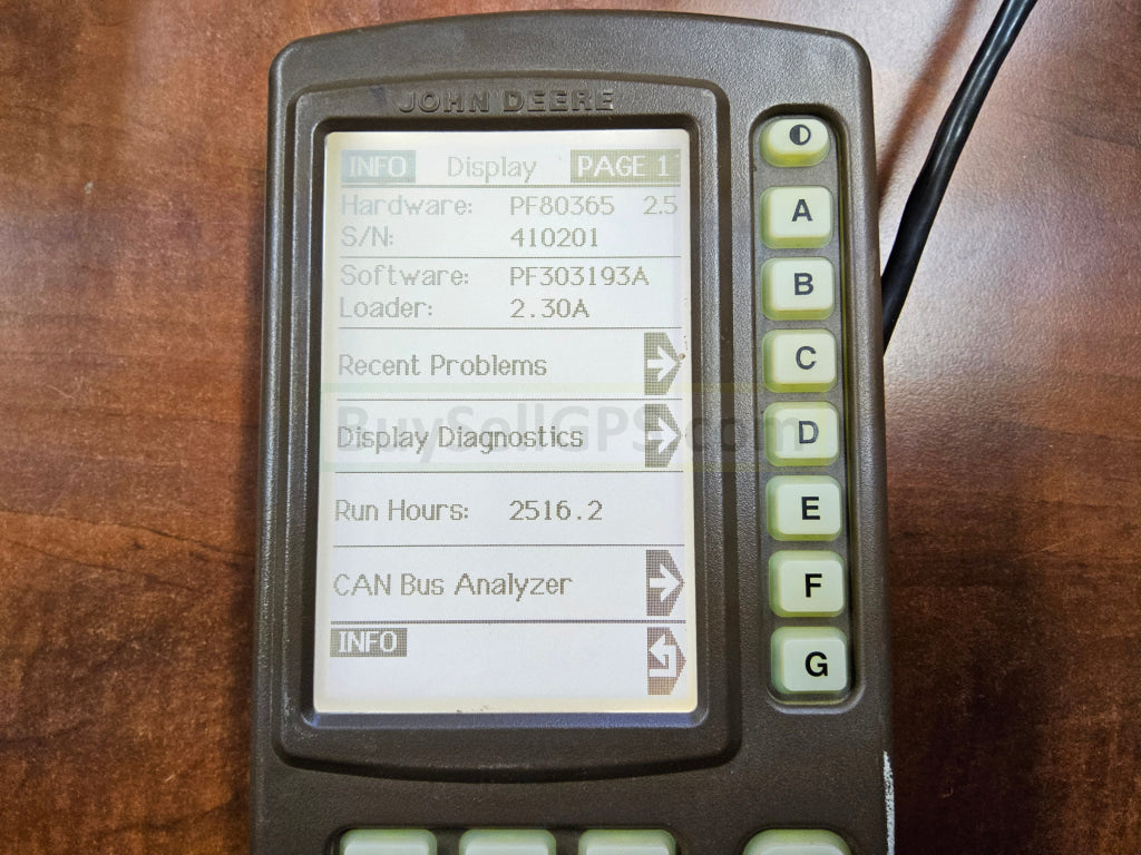 John Deere GSD4 Original GreenStar™ Display For Sale – Buy Sell GPS