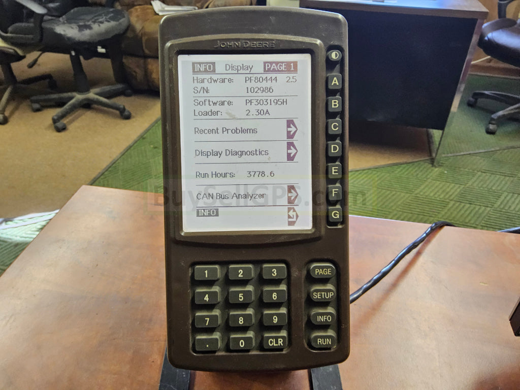 John Deere GSD4 Original GreenStar™ Display For Sale – Buy Sell GPS